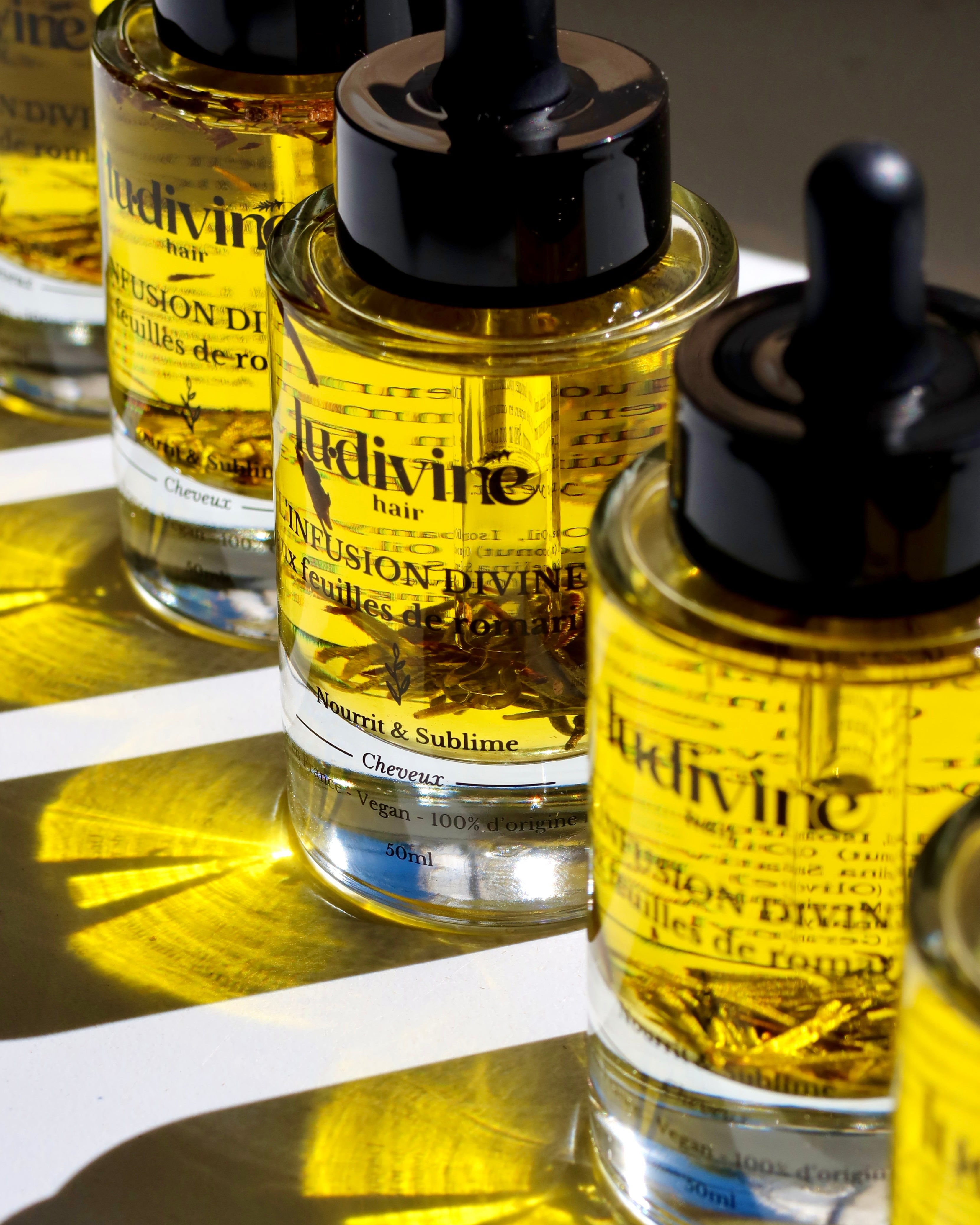 Infusion Divine — Huile de Romarin + 10 Huiles | Anti-chute & Brillance ...